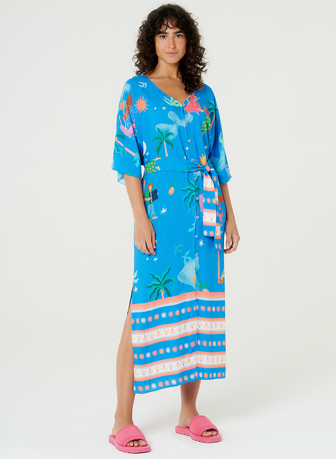 Brazilian Dress with Belt for Ladies – AILA Lifestyle